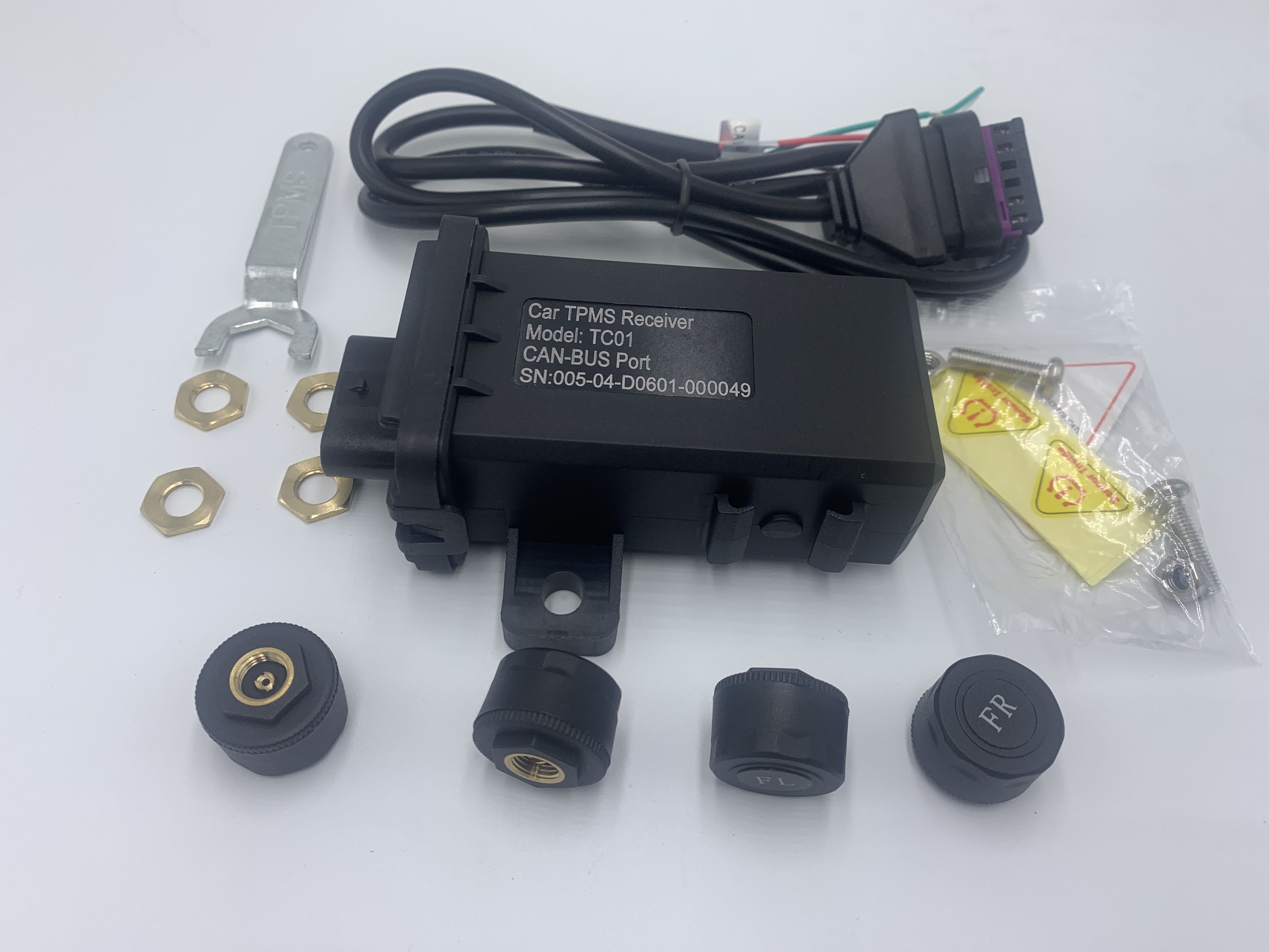 Racing Car 8 Tyres Can-bus TPMS for Car from China manufacturer ...