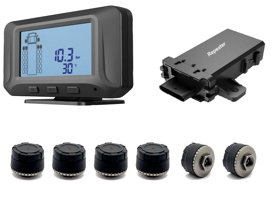 10 wheel semi truck TPMS from China manufacturer - Dongguan Tiremagic ...
